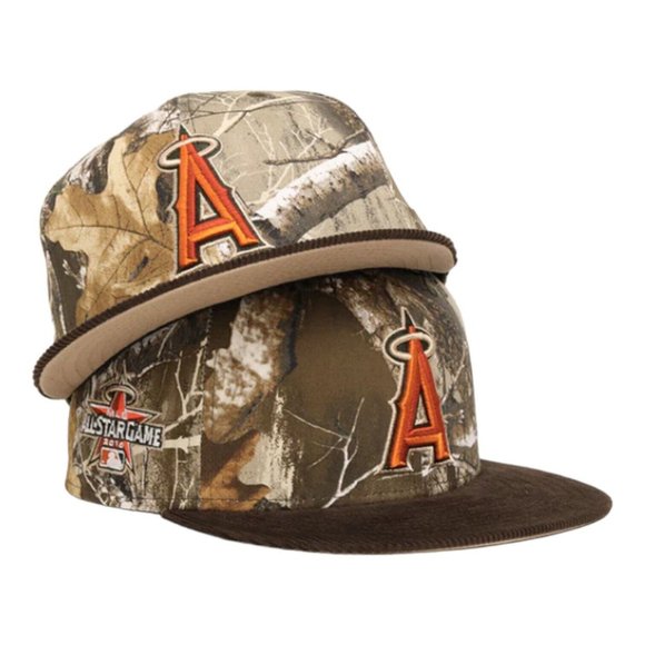 New Era | Accessories | New Era Anaheim Angels Realtree Camo 59fifty ...